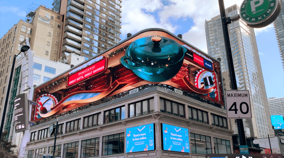 Toronto Billboard Displays Join the 3D Anamorphic Trend - Go2 Productions