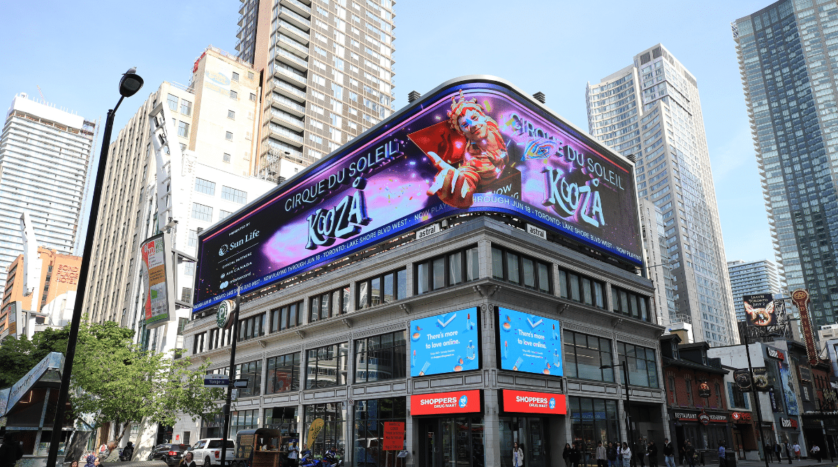 Toronto Billboard Displays Join the 3D Anamorphic Trend - Go2 Productions